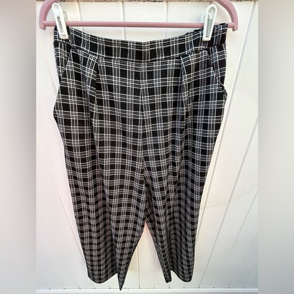 P.S. Kate | Pants & Jumpsuits | Ps Kate Womens Black And White Plaid ...